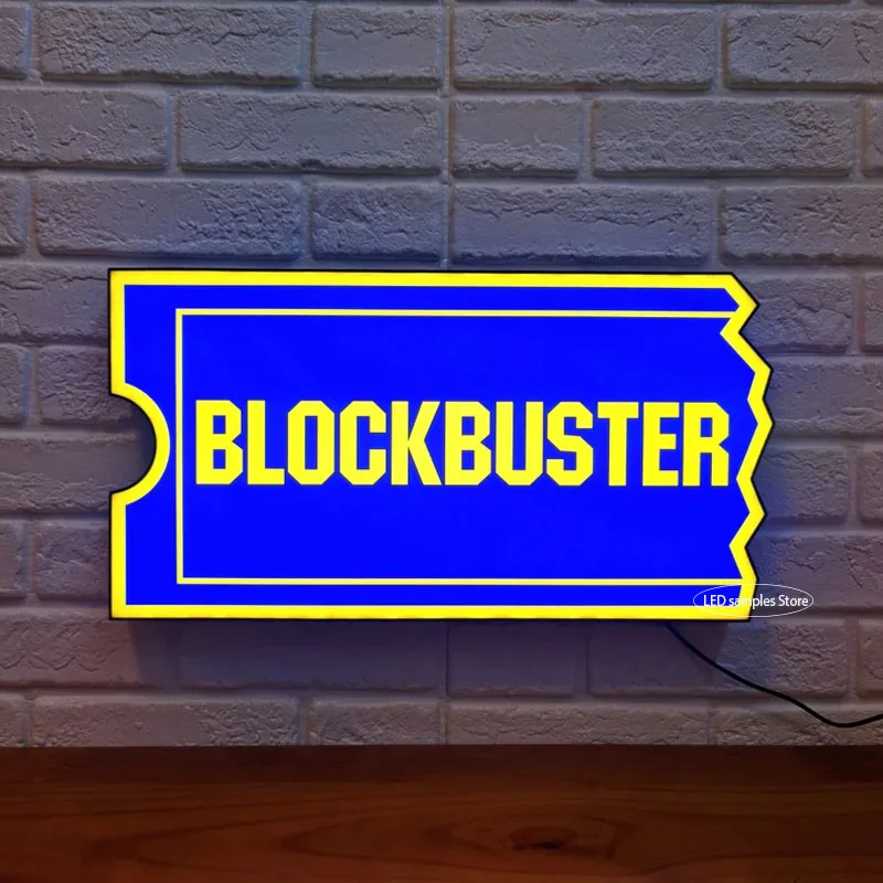 Blockbuster-Sign-LED-Lightbox-For-Boy-Room-Decoration-Theater ...