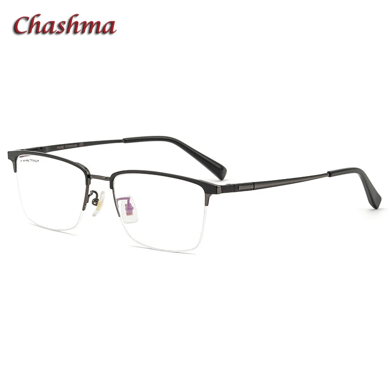 Chashma Pure Titanium 9 g Lightweight Prescription Glasses Frame Men ...