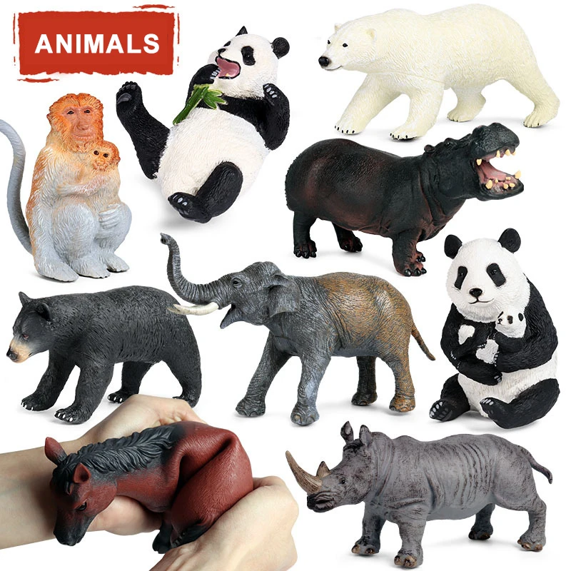 Figuras-de-acci-n-de-animales-de-granja-para-ni-os-animales-de-vida ...