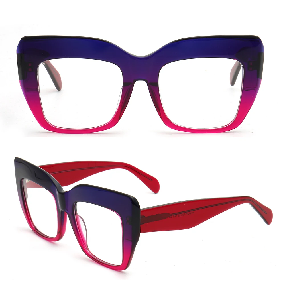 Oversize-Square-Women-Optical-Eyeglass-Frames-for-Women-Funky-Glasses ...