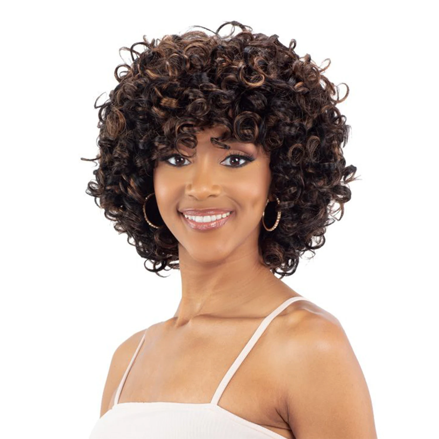 Shake-N-Go Glossy Virgin Remy Hair Weave 3Pcs Glam Curl – Full & Bouncy ...