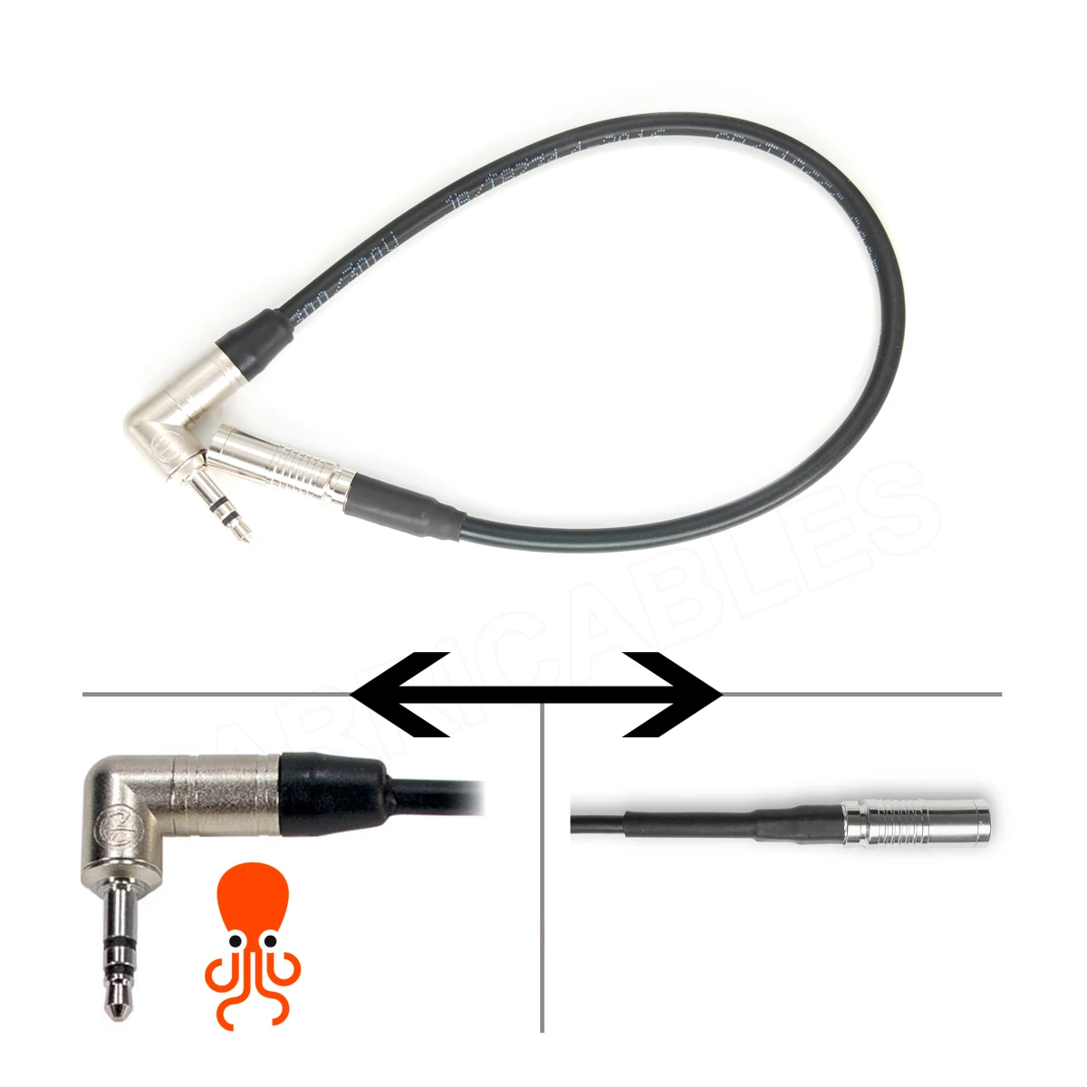 Tentacle SYNC ORIGINAL Timecode Right-angle Neutrik 3.5m to Canon EOS ...