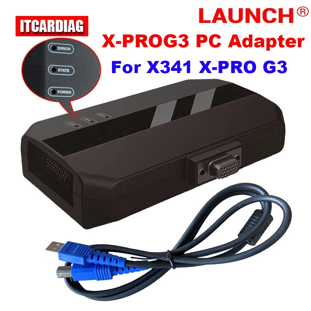 Original-Launch-X-Prog3-GIII-PC-Adapter-XProg3-ECU-Programmer-X431-IMMO ...