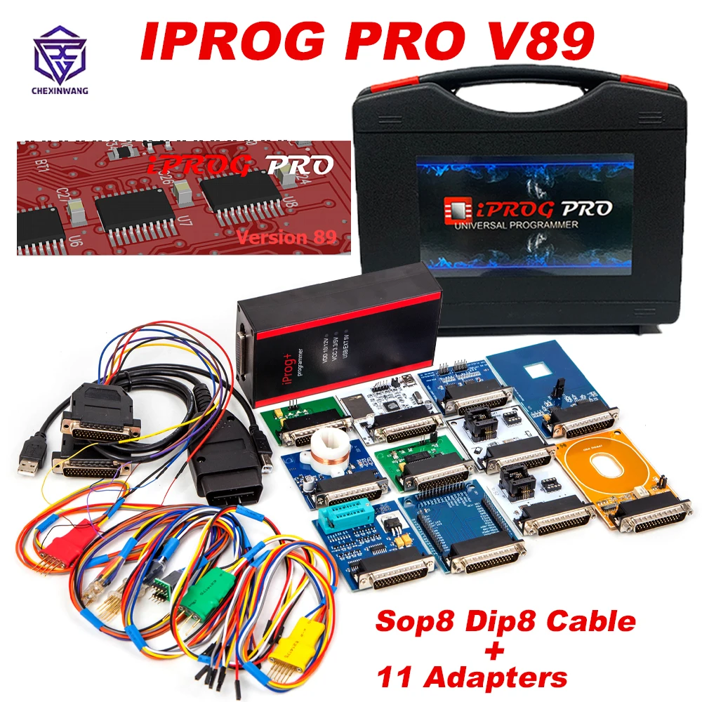 2023-Iprog-Pro-V89-Full-Set-Ecu-Key-Programmer-Support-Airbag-Reset ...