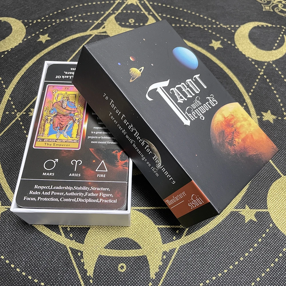 338g Dnd Tarot Big Size High Quality Mysterious Affirmation Cards Board ...