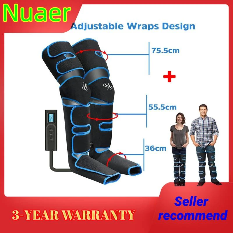 Foot Air Pressure Leg Massager Promotes Blood Circulation, Body ...