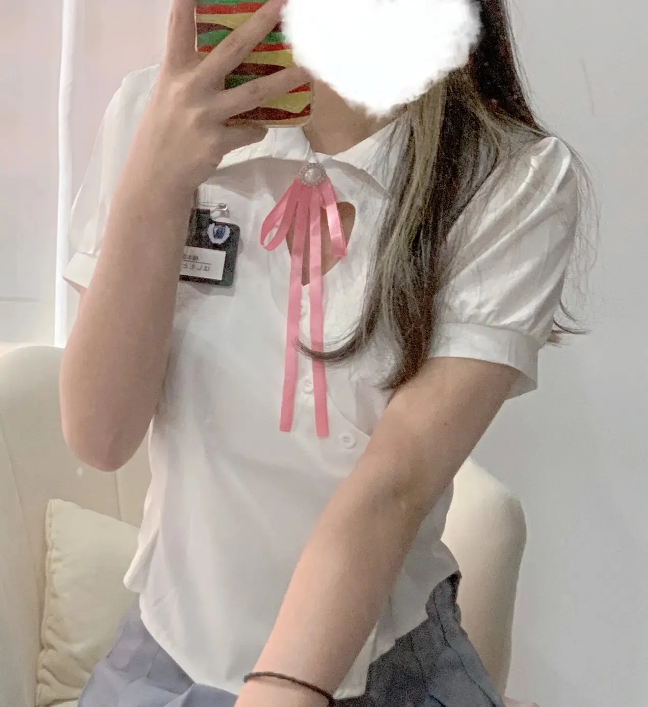 Korean Preppy Style Slim White Shirt - Kawaii Fashion Shop | Cute Asian ...