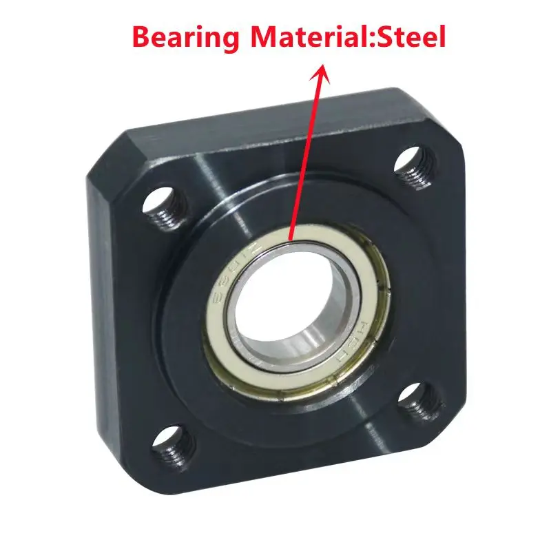 factory-outlet-steel-Flange-Square-Housing-Single-Bearings-with ...