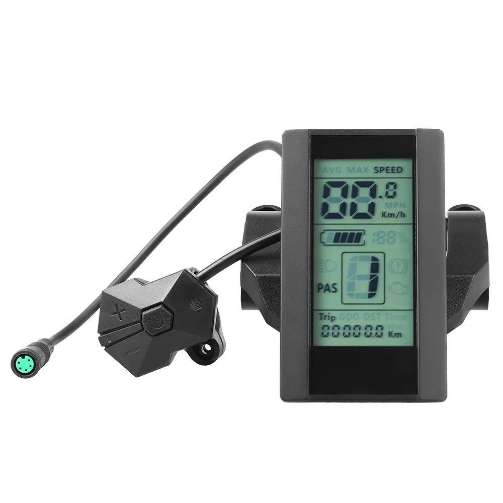 Electric Bike Display Lcd Controller | Bafang Controller Display - 800s ...
