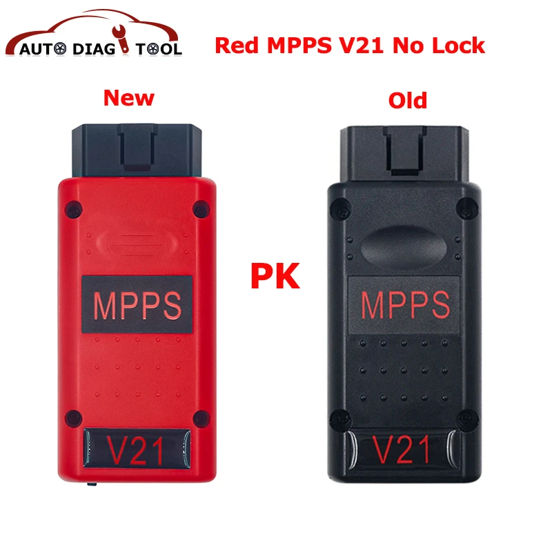 Newest Unlocked MPPS V21 ECU Master No Use Time limitation Red MPPS 21 ...