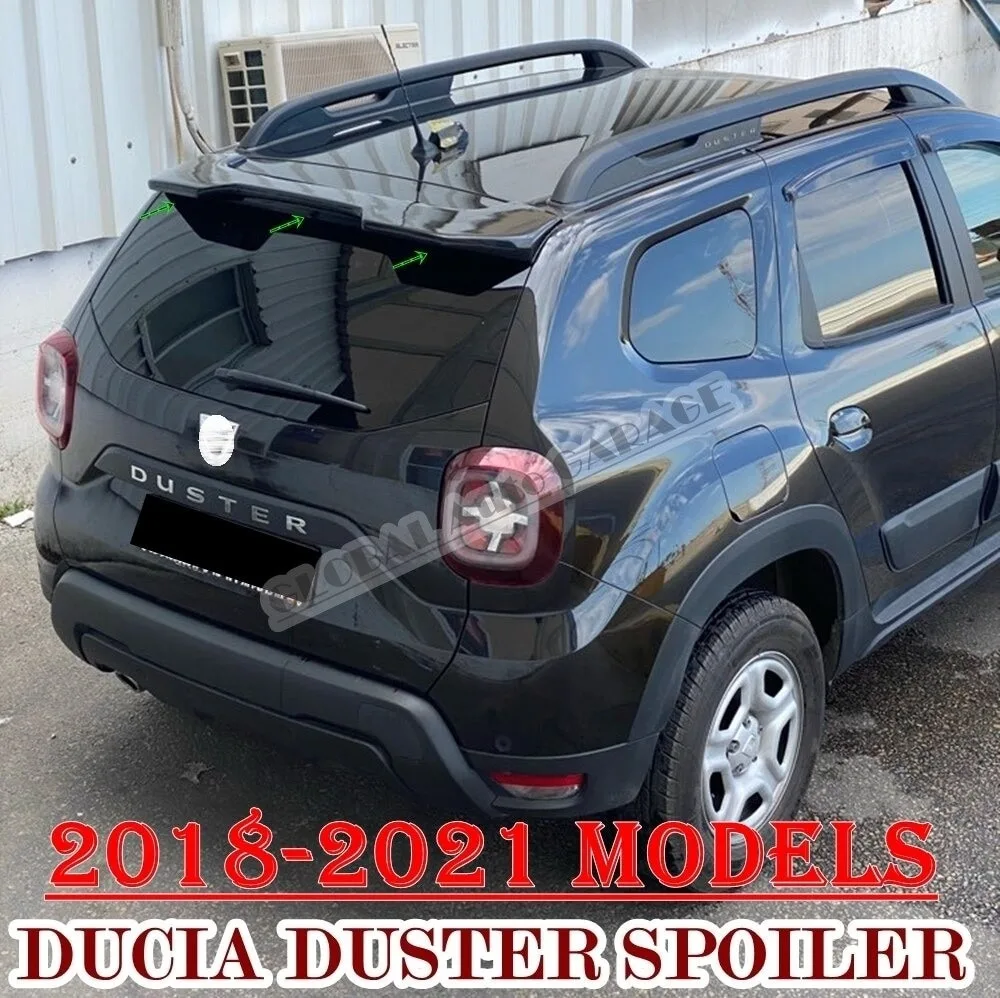 For-Dacia-Duster-Spoiler-2018-2019-2020-2021-Auto-Accessory-Universal ...