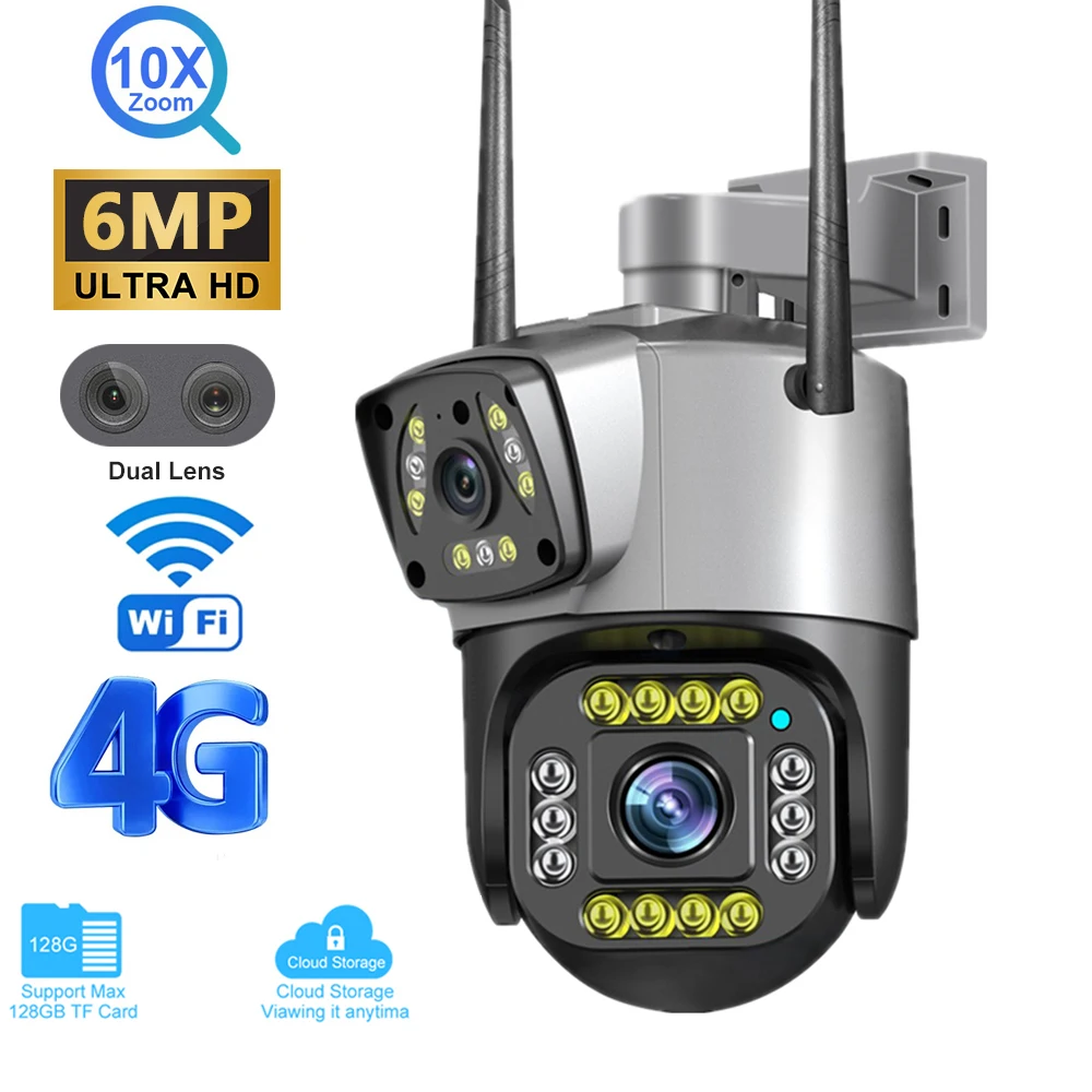6MP-HD-4G-SMI-PTZ-Camera-Dual-Lens-Dual-Screen-Motion-Detection-WiFi-IP ...