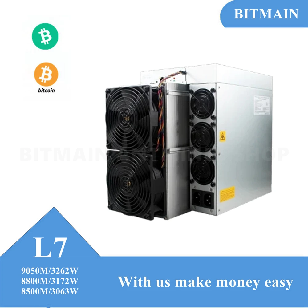 Antminer-L7-Bitmain-Dogecoin-LTC-Mining-Master-8050m-8300m-8500m-8800m-9050m-9300m-9500m ...