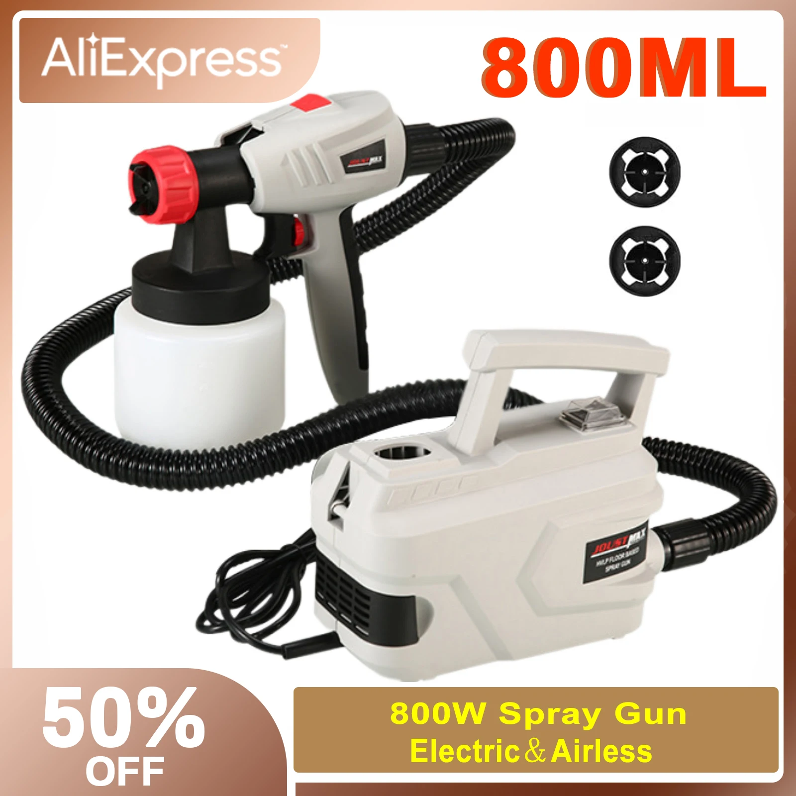 800W-Electric-Airless-Spray-Gun-Split-Type-Cordless-Paint-Sprayer-Auto ...