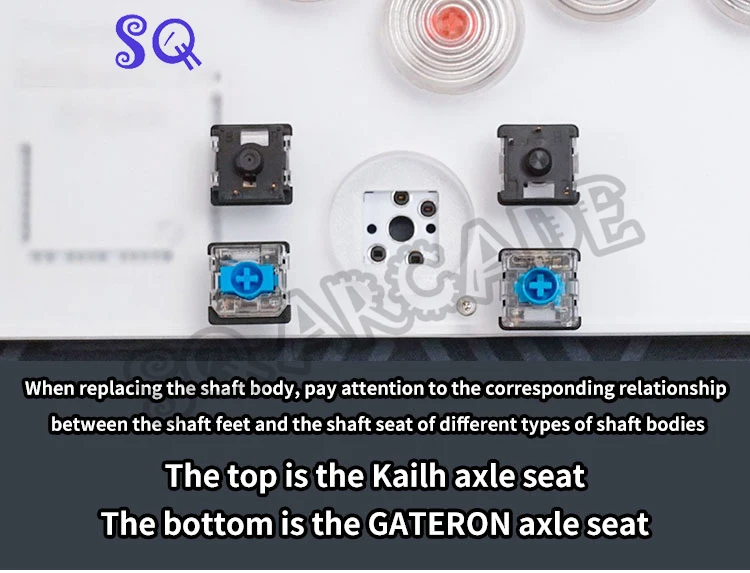 SQ Joystick Arcade Slimbox R5ต่อสู้ Stick Fighting เกม RGB Controller ...