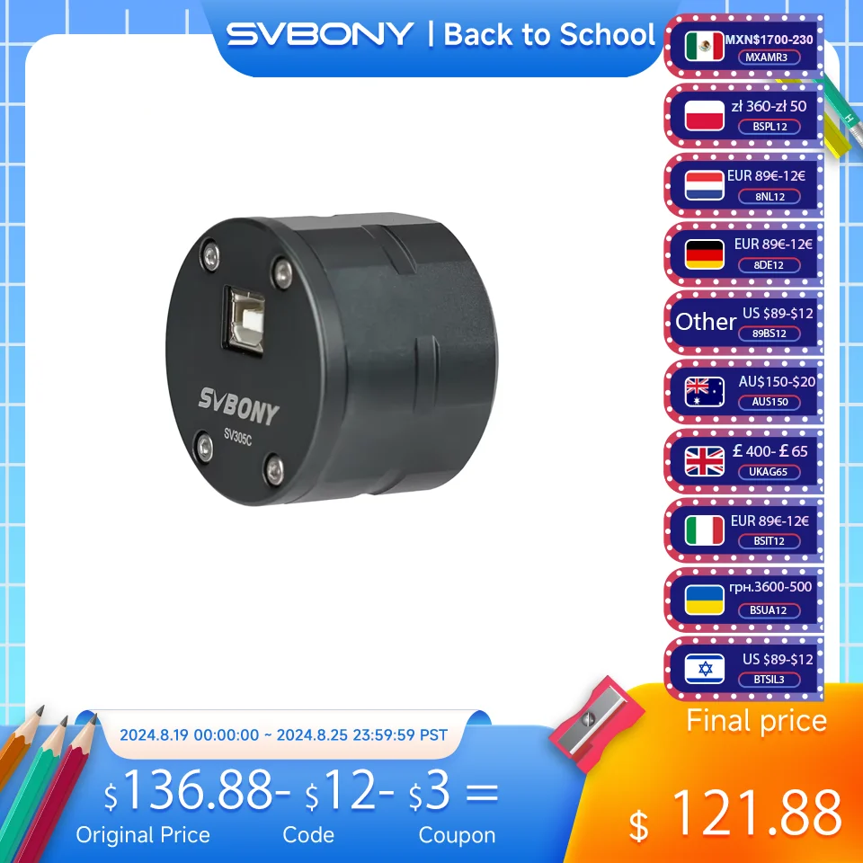 SVBONY-SV305C-Planetary-Camera-IMX662-Color-Telescope-Camera-1-25-inches-Astronomy-Camera ...