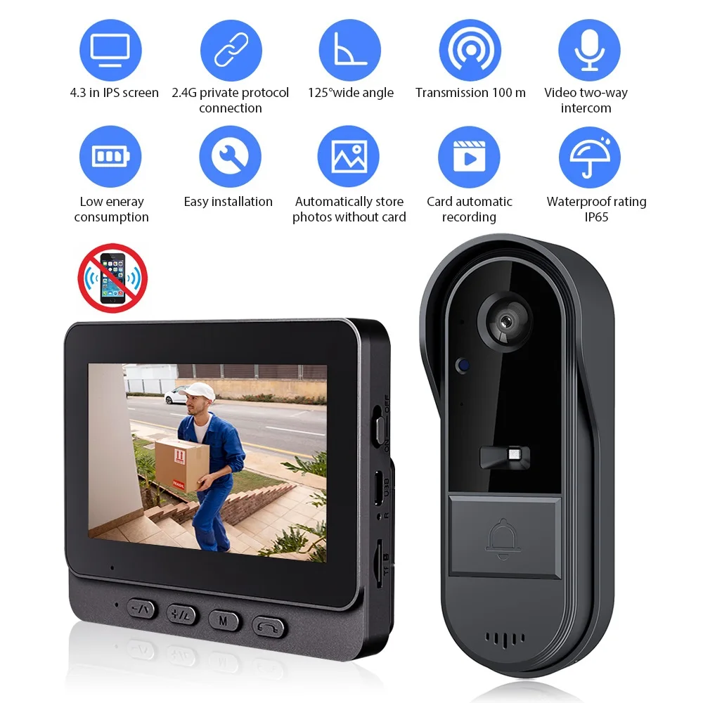Smart-Tuya-4-3-Inches2-4G-WiFi-Magic-Door-Camera-Automatic-Sensing-Door ...
