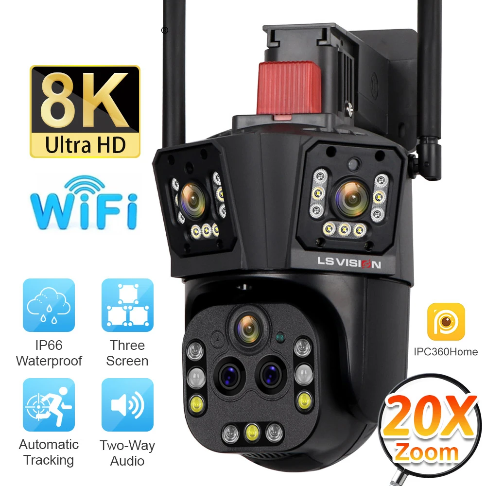 20X-Zoom-Camera-Outdoor-Five-Lens-Three-Screen-WiFi-Camera-Security ...