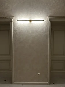 Настенный светильник Trustwin lighting, черный золотой, светодиодный ...