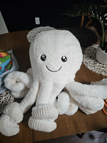 Cuddle Cove Octopus Kawaii Plushie - Oceanic Charm Stuffed Animal ...