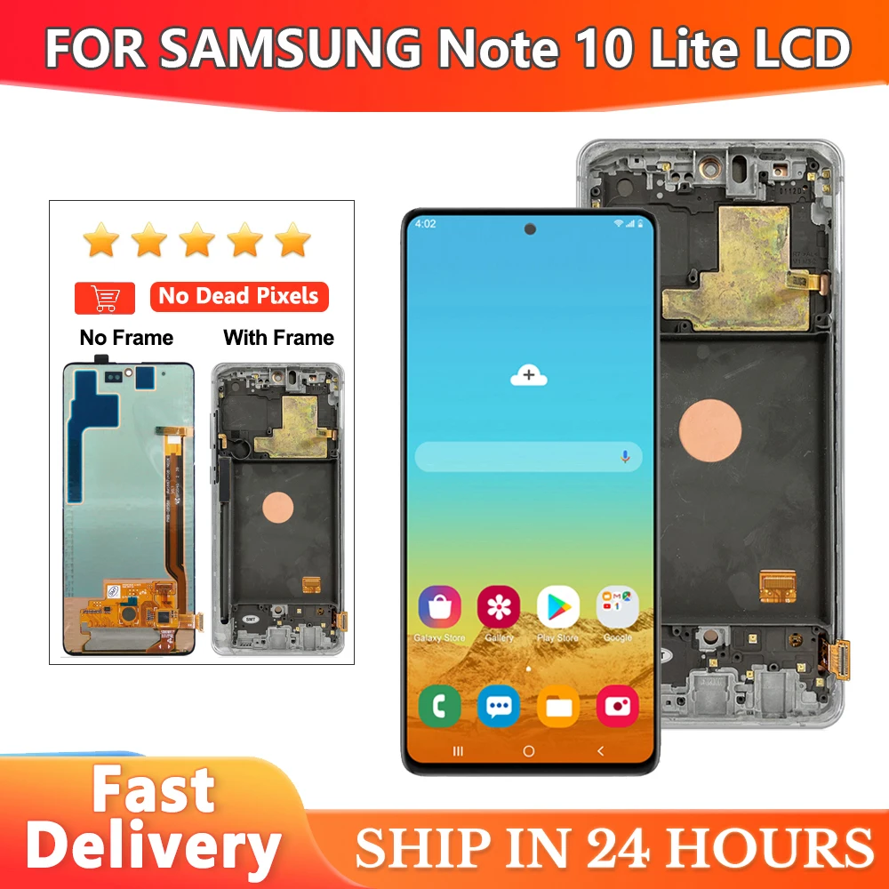 For-AMOLED-For-Samsung-Note-10-Lite-LCD-Display-Screen-Replacement-For ...