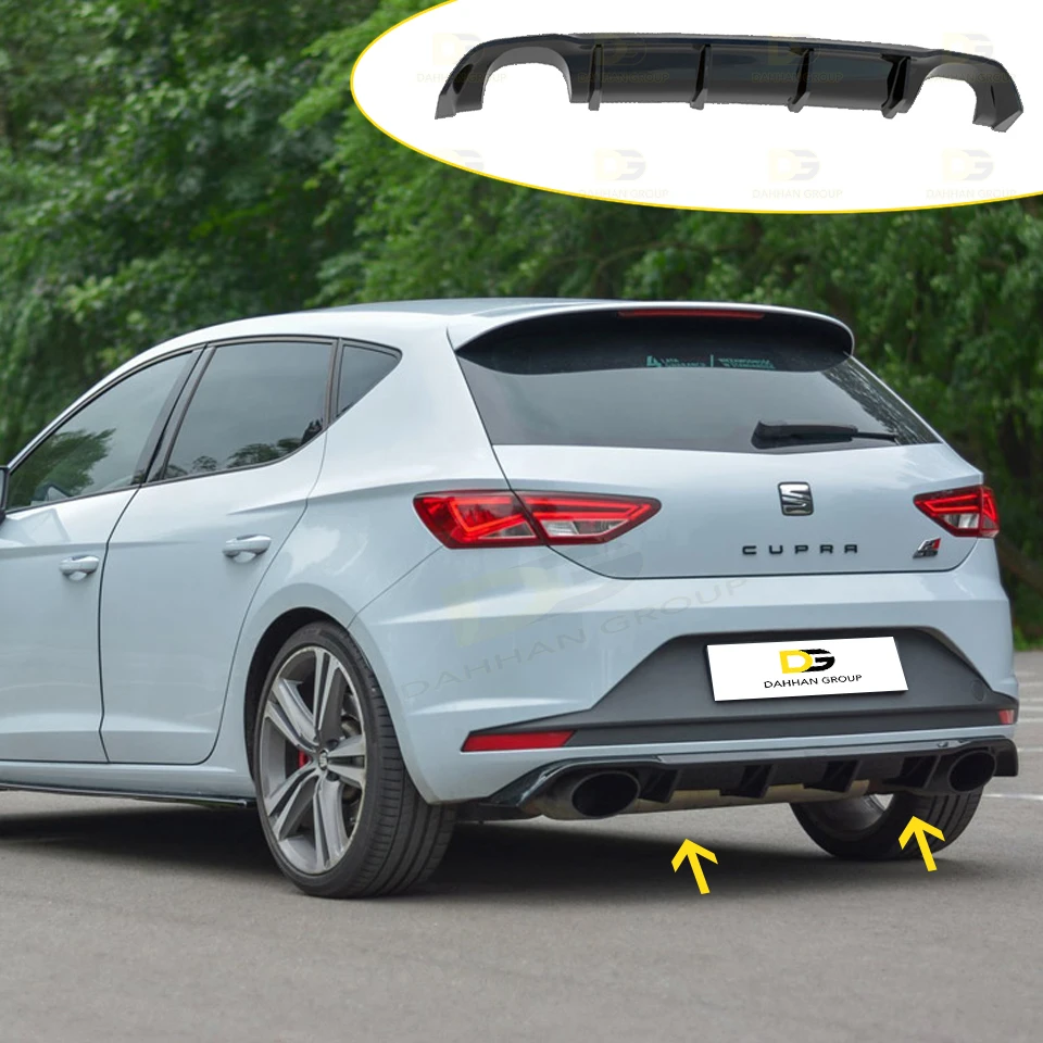 Seat Leon MK3 2012 - 2016 Max Design Rear Diffuser Left and Right ...