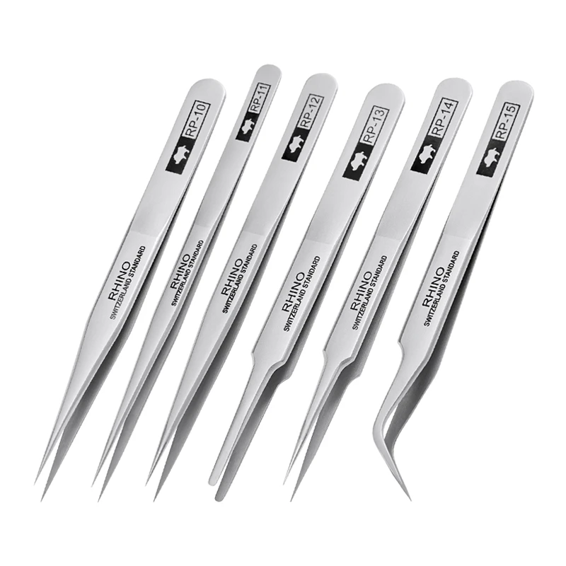 Electronics Professional Tweezers | Electronic Tweezers Set Stainless ...