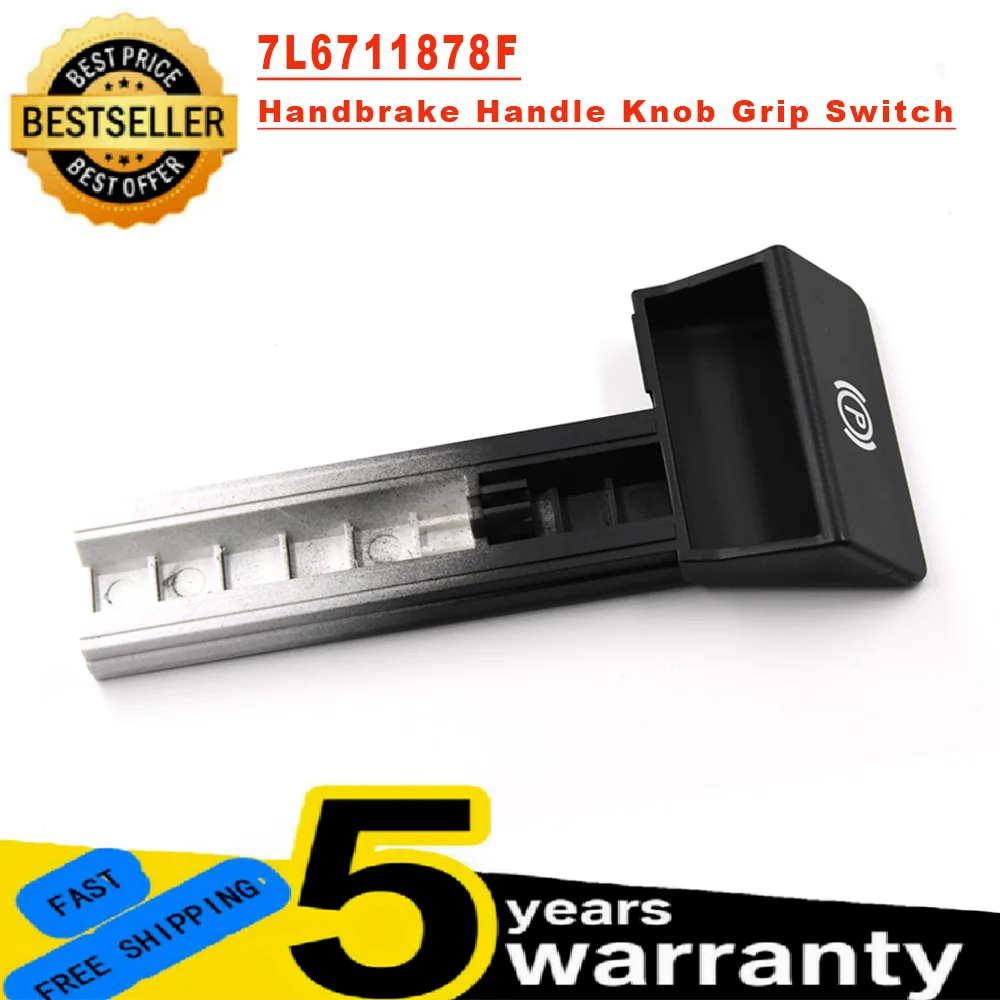 OE-7L6711878F-7L6-711-878F-Parking-Brake-Handbrake-Handle-Knob-Grip ...