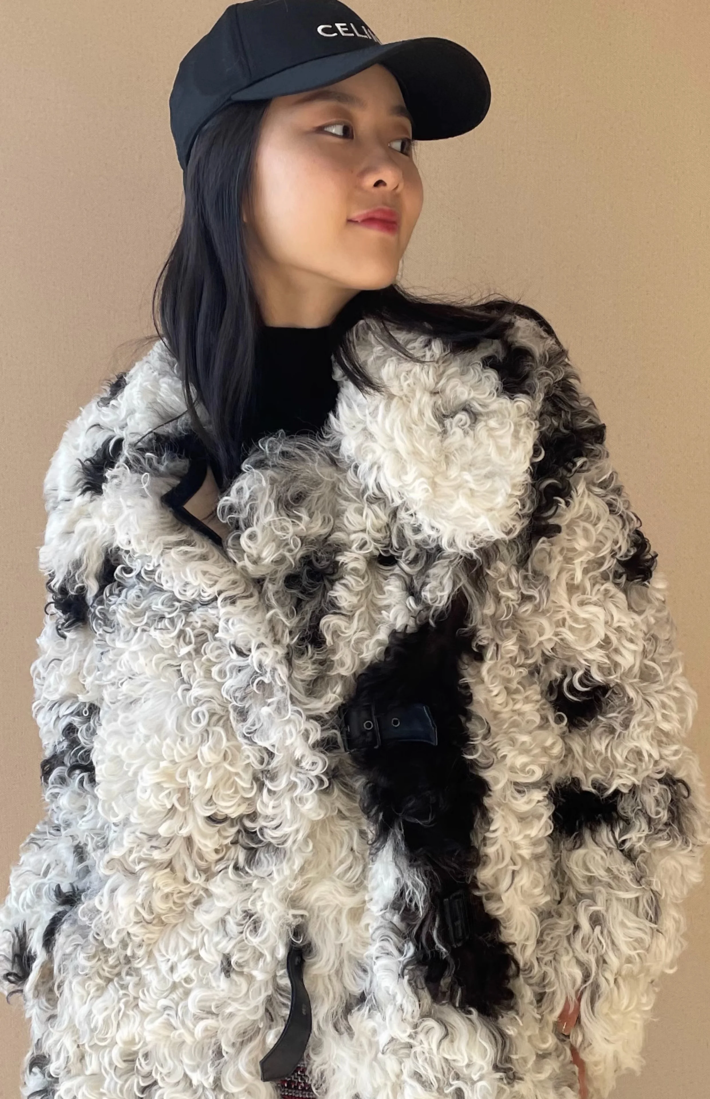 Women's wool coat Tigrado fur coat - AliExpress 200000345