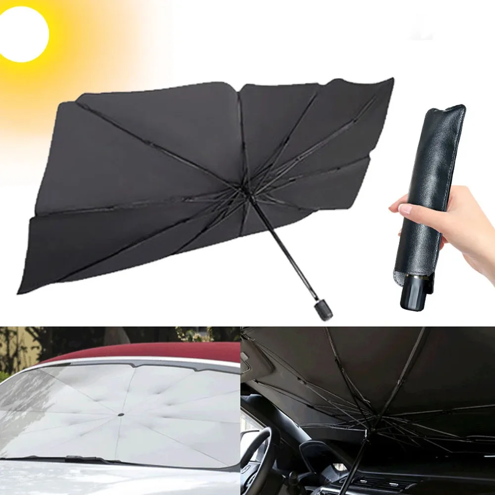 Folding Car Window Sunshade Type Sunshade For Sun Protection Thermal ...