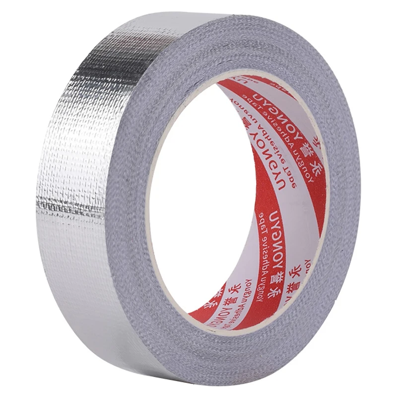 Thickness-Aluminum-Foil-Adhesive-Tape-Fireproof-Heat-Resistant ...