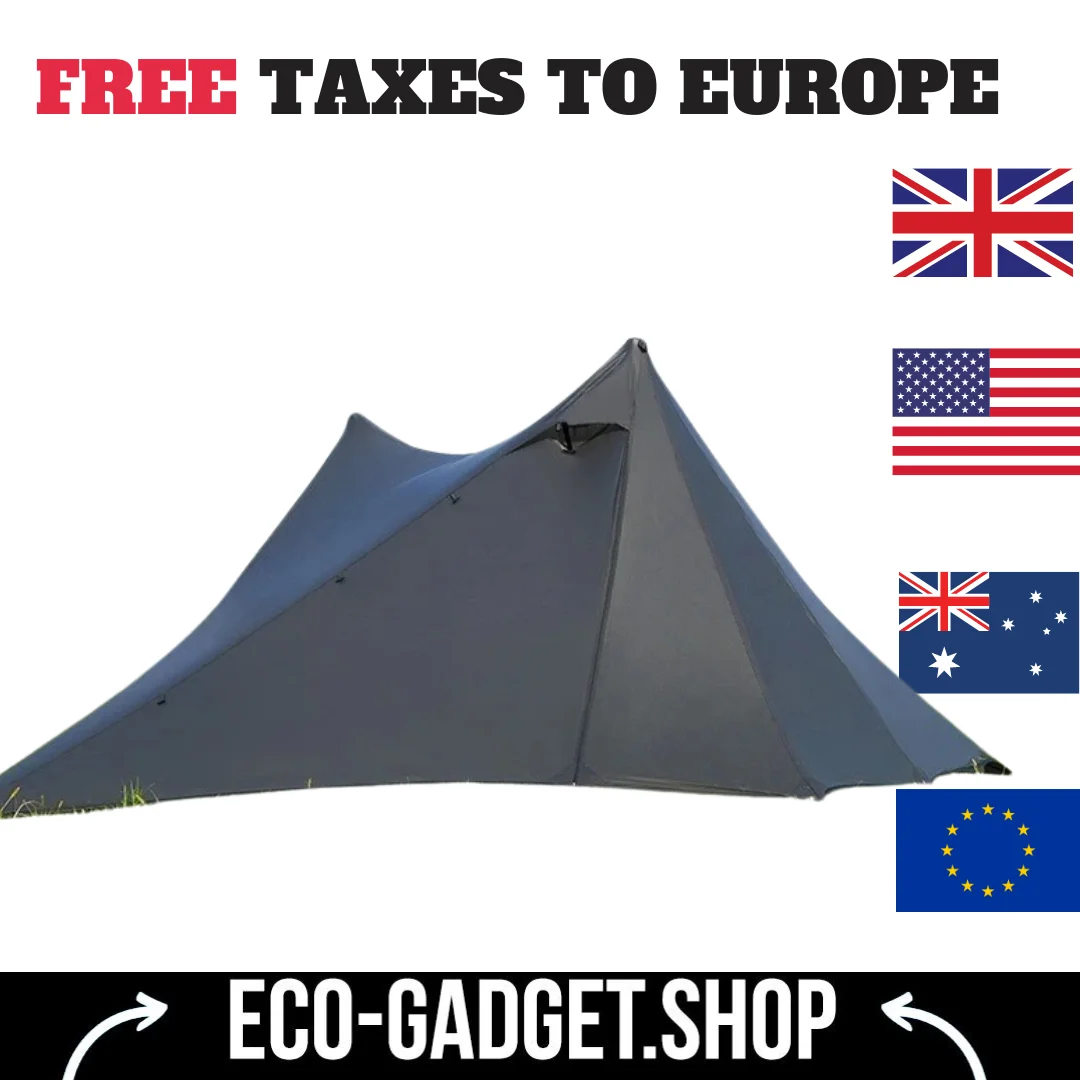 ASTA-GEAR-Yun-Chuan-dupla-face-pir-mide-revestida-de-sil-cio-15D-Nylon ...