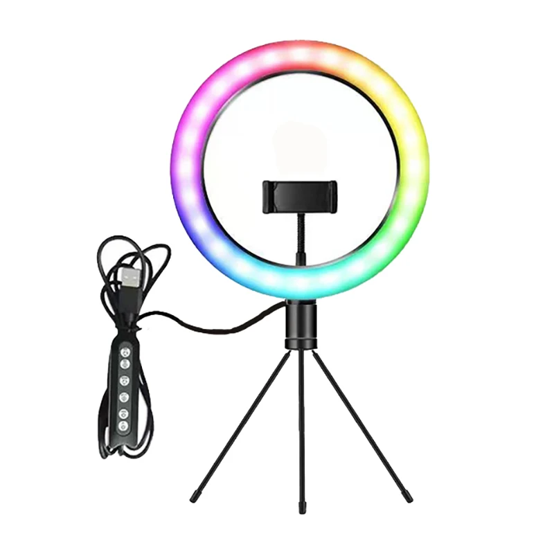 Ring-Light-Rgb-Youtuber-Trip-Profissional-potente-elegante-Ring-Light-8 ...