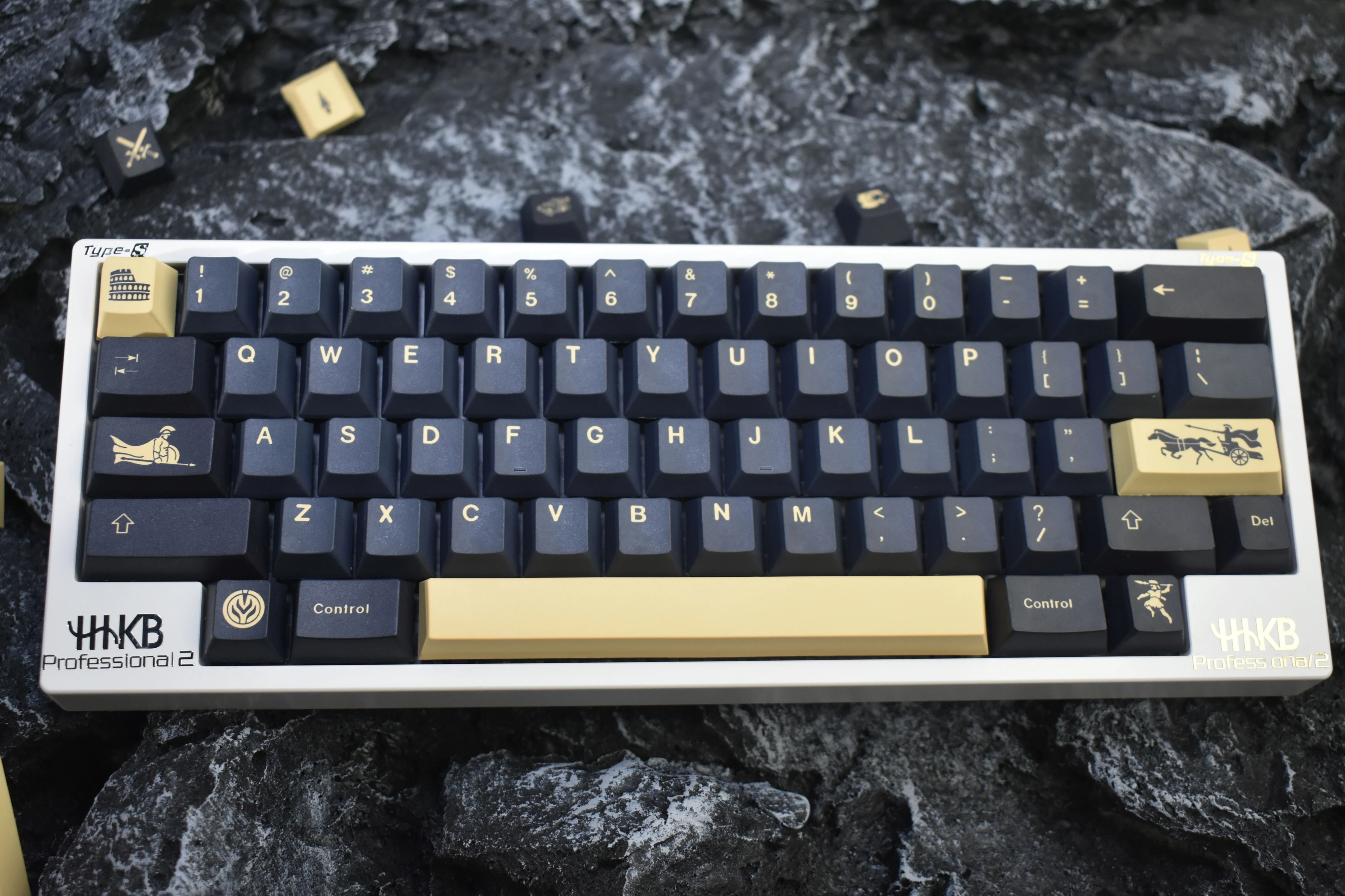 GMK Rome Keycaps, 134 Keys PBT Keycaps Cherry Profile DYE-SUB ...