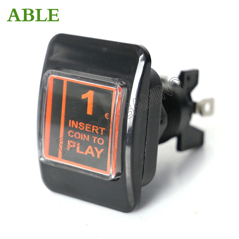 1pcs-1-Push-Button-For-Credit-Arcade-Coin-Operated-Euro-Game-LED-Push ...