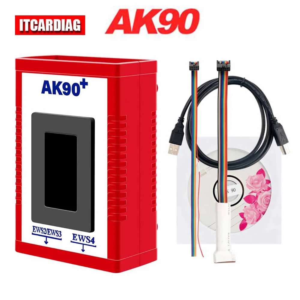 Latest V3.19 AK90 Auto Key Programmer AK90+ For All BMW EWS From 1995 ...