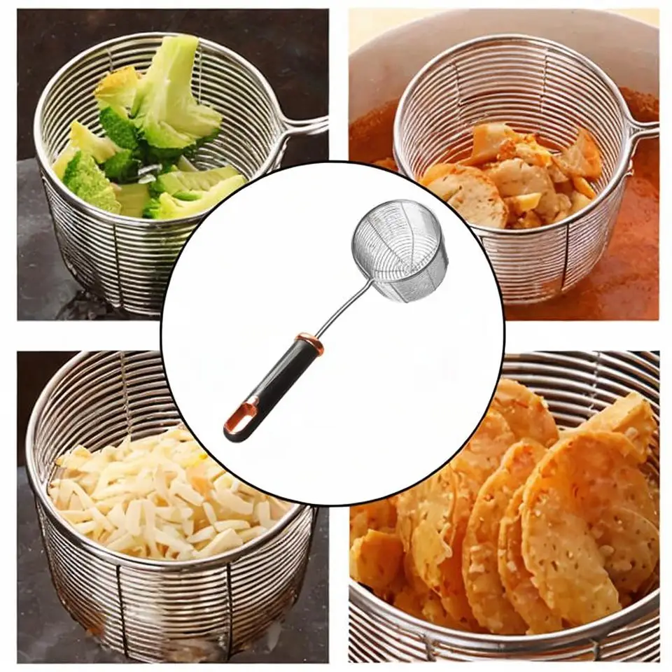 Harina De Avena Colador Pasta Acero Inoxidable - Microperforado Con ...