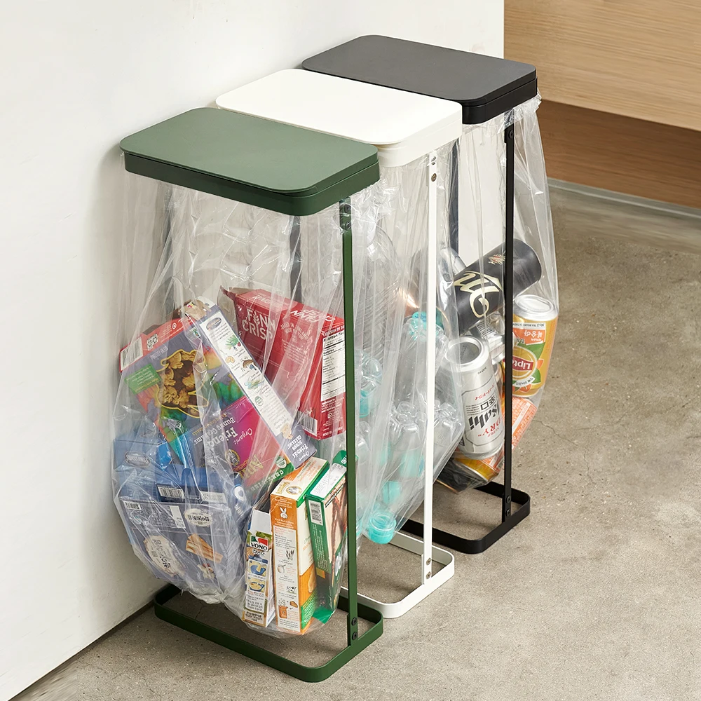 [Libon Jay] Retro Garbage Bag Stand Slim Type for Separate Collection ...