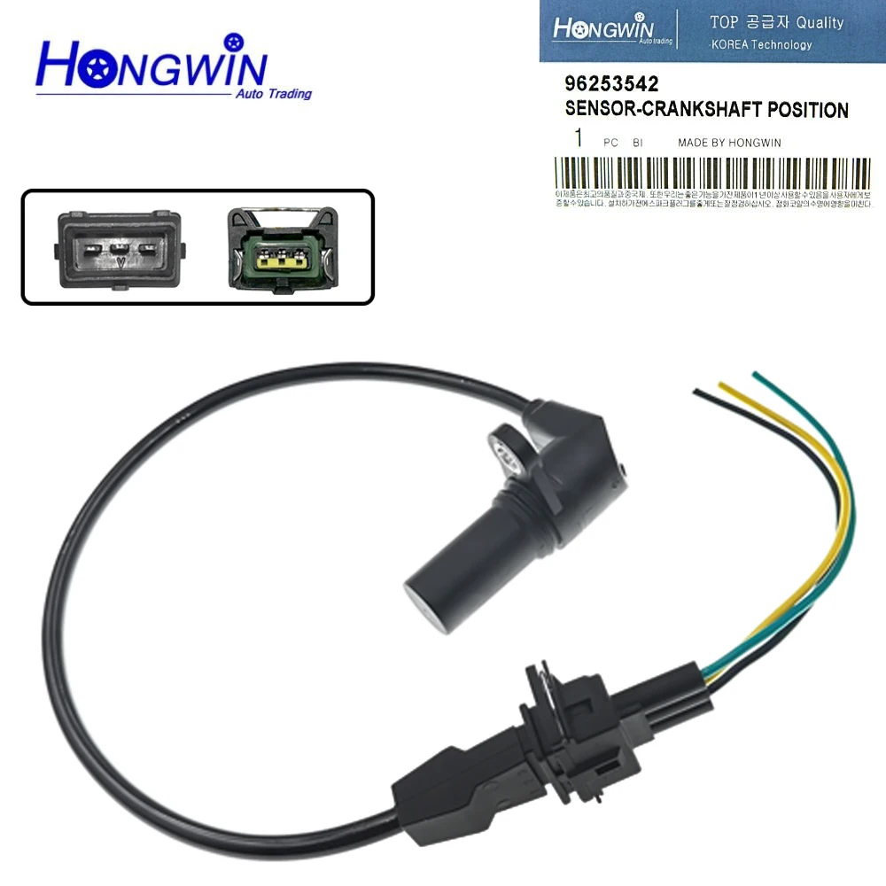 OEM NO.: 96253542,96434780 Crankshaft Position Sensor Fits Chevrolet ...