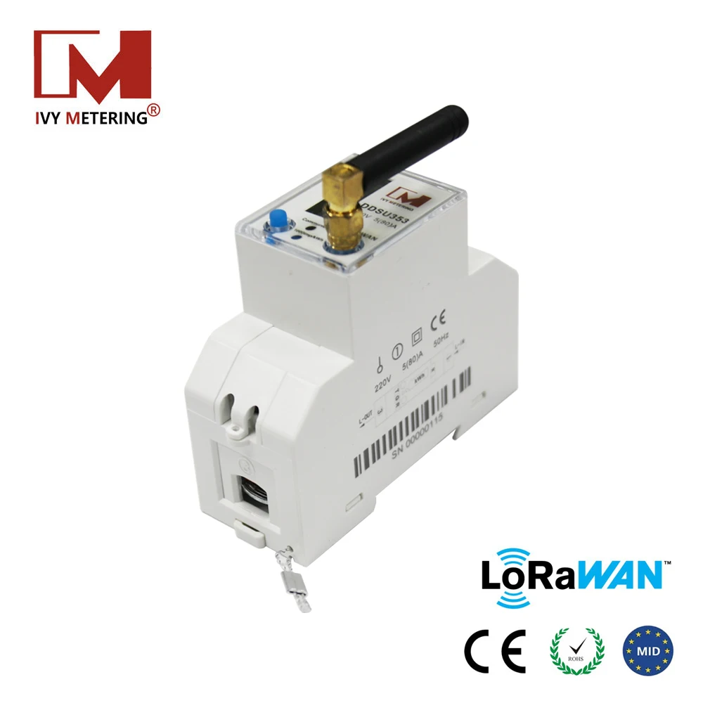 Em114039-01 Single Phase Din Rail Eu868 Lora Channel Loramesh Lorawan ...