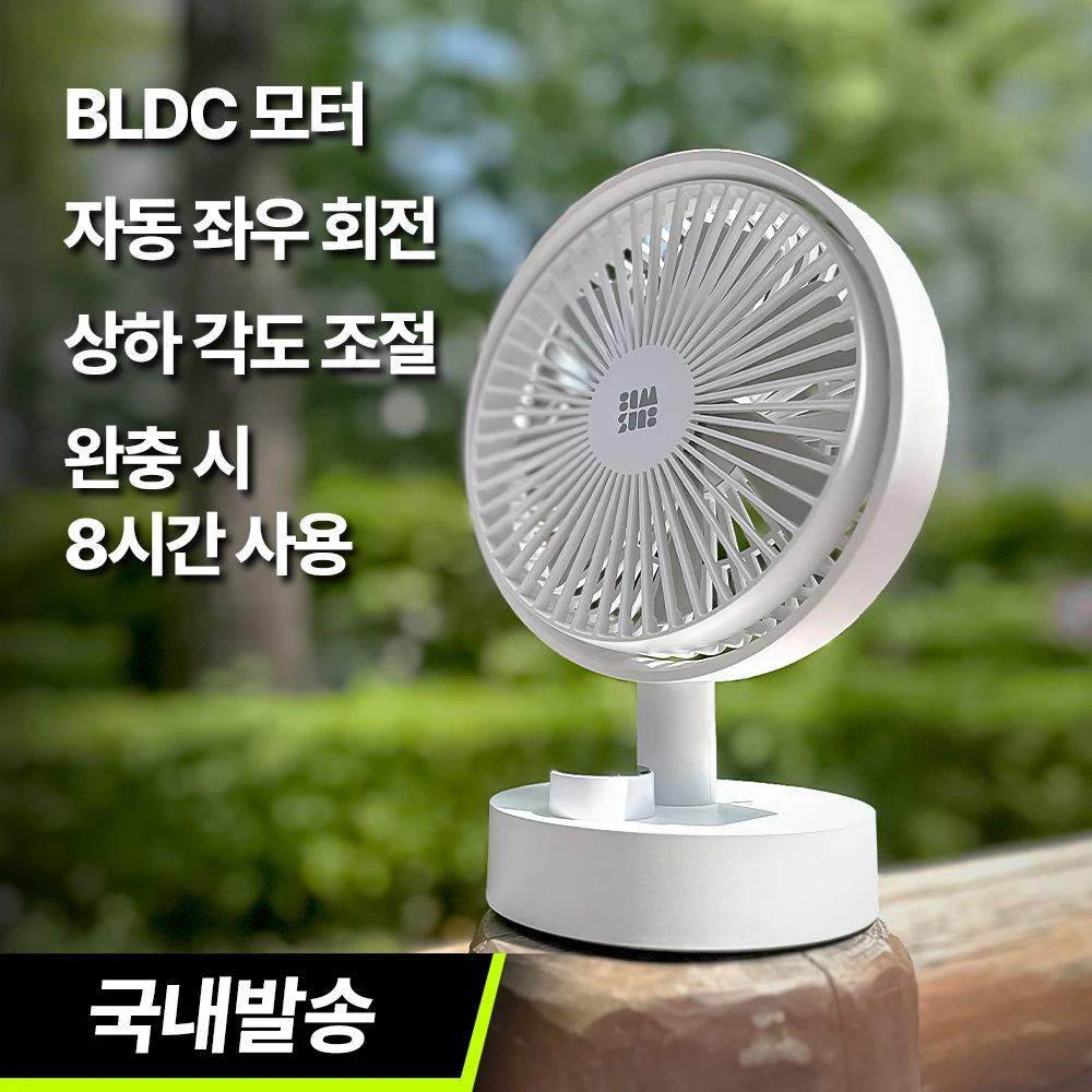 Emotional-electronic-BLDC-tabletop-fan-portable-left-and-right-rotating ...