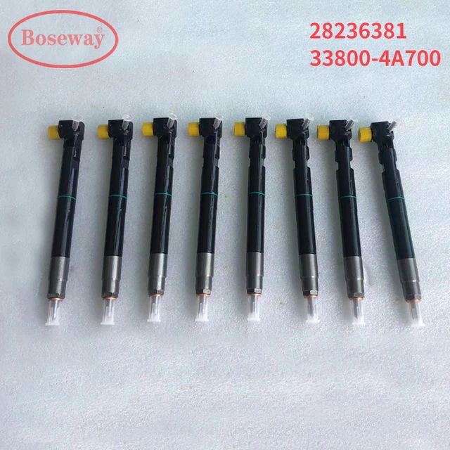 New Delphi Common Rail Injectors 28229873 33800-4a710 For Hyundai Kia ...