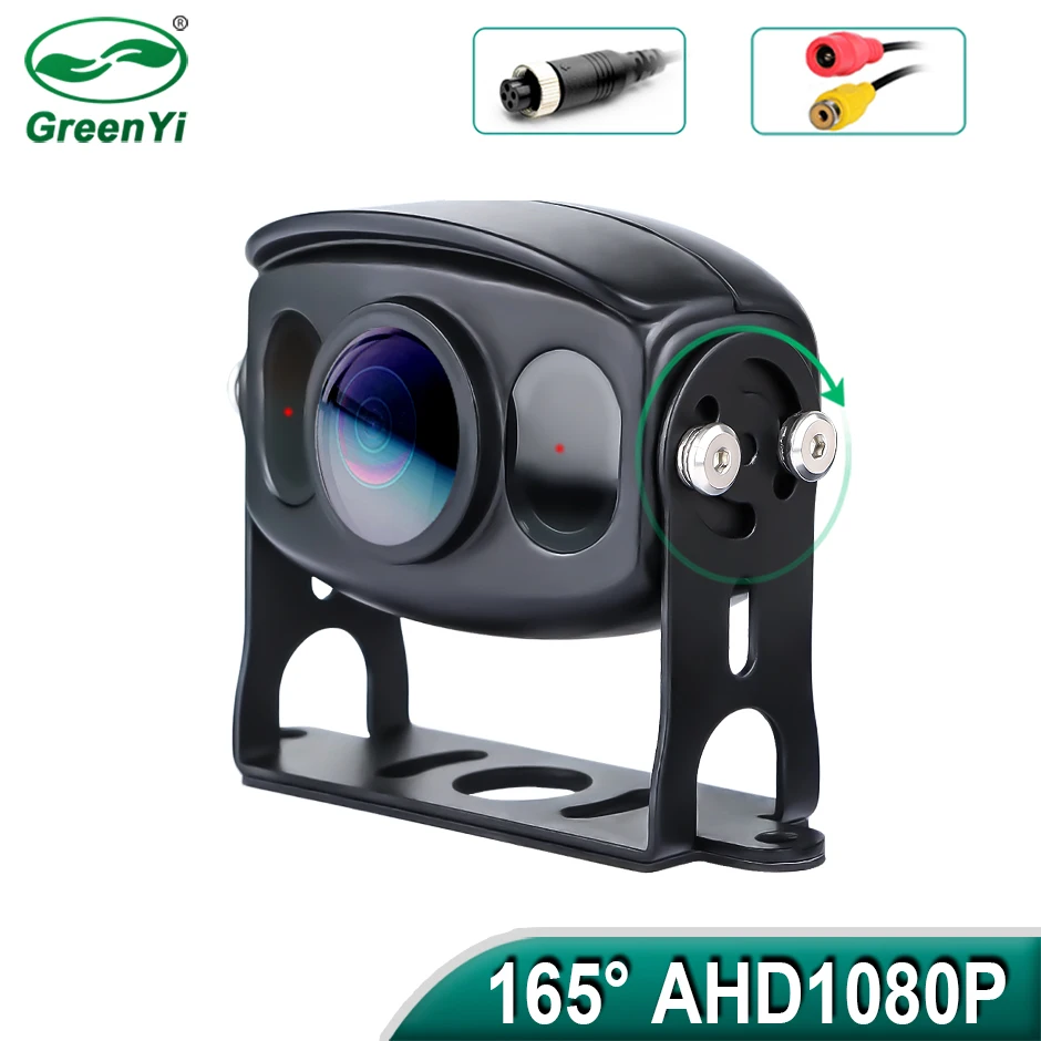 Real-Horizontal-165-Sphere-Lens-Waterproof-Infrared-Night-Vision-AHD ...