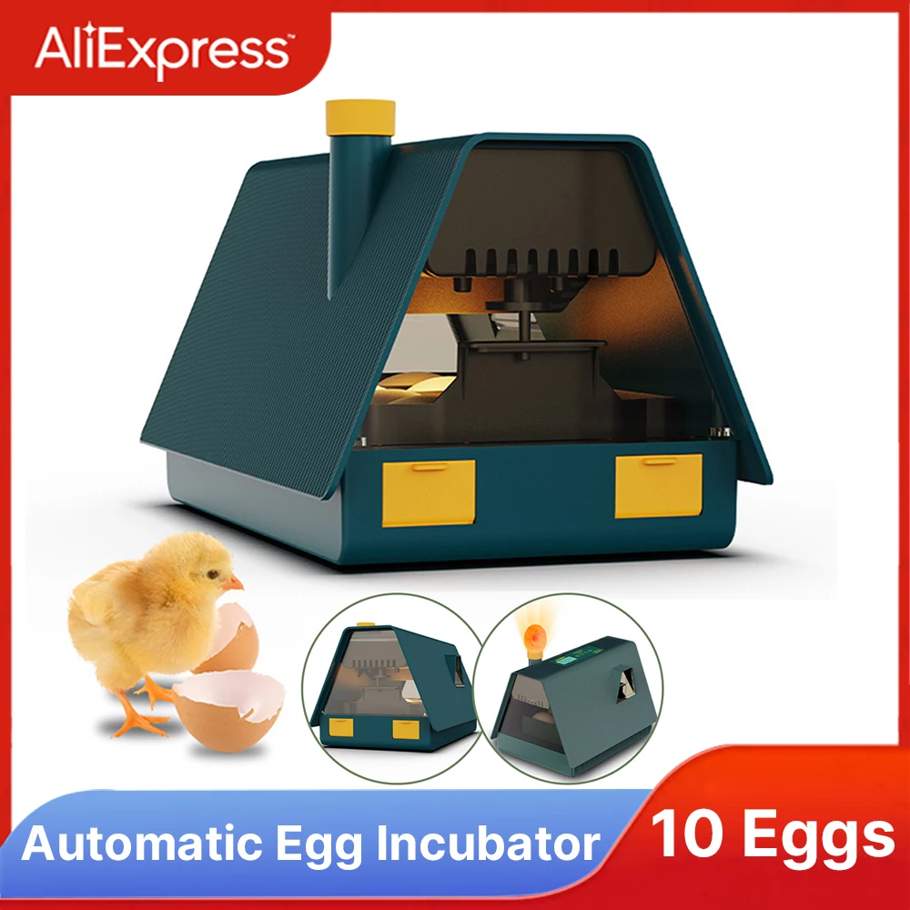 10-Eggs-Incubator-Automatic-Chicken-Hatching-Machine-Light-Temperature ...