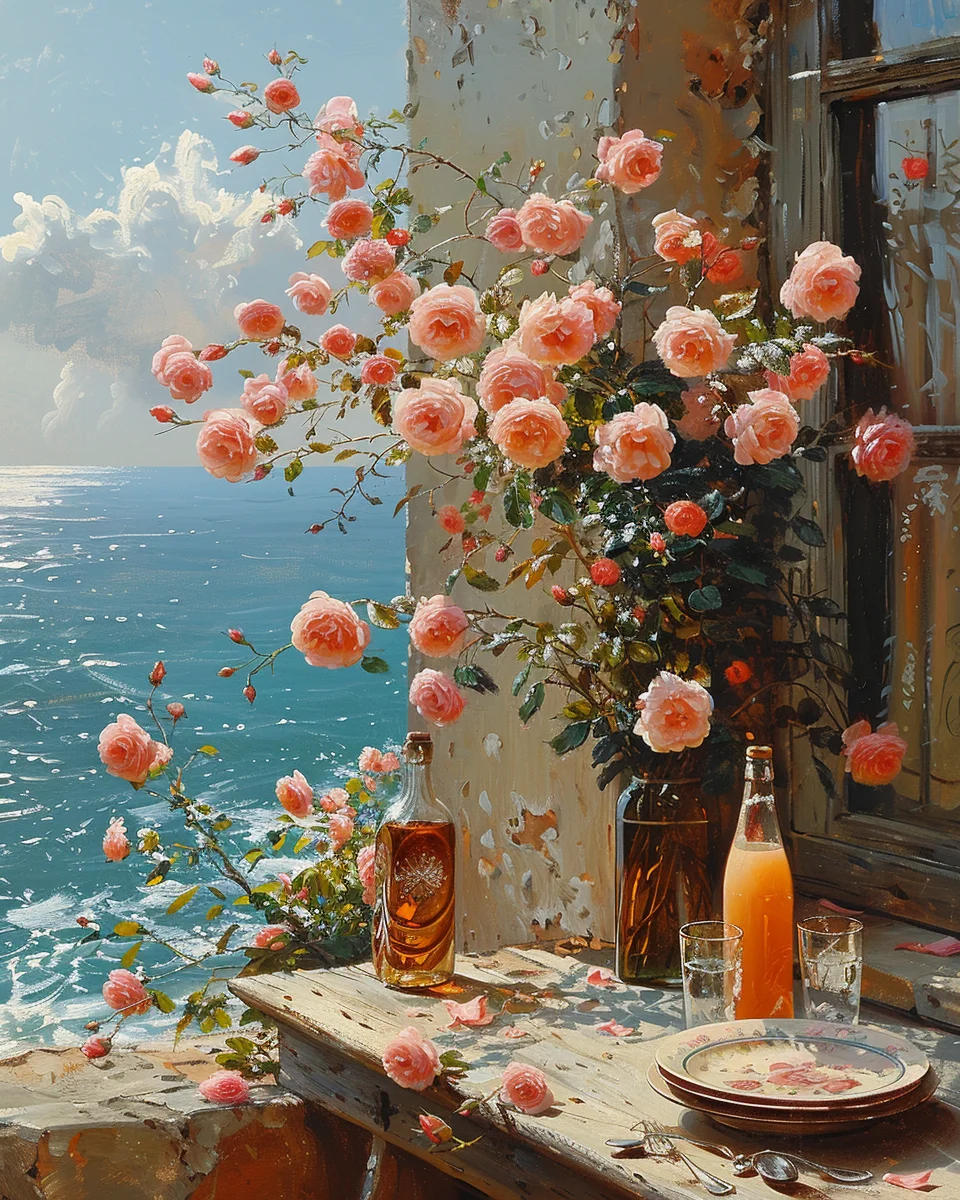 Orfon-Painting-by-numbers-Impressionism-Island-Landscape-for-Beginners-DIY-Adults-Children-Gift ...