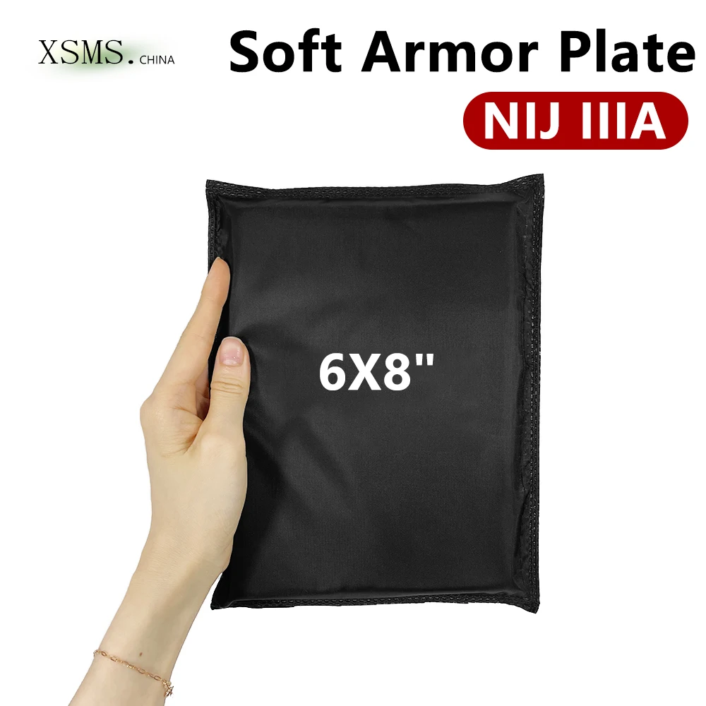 NIJ-IIIA-6X8-Soft-Armor-Plate-NIJ-IIIA-3A-Lightweight-Soft-Armor-Panel ...