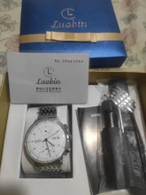 Men's Watch Luxury Automatic Mechanical | Luobin Mechanical Watch ...