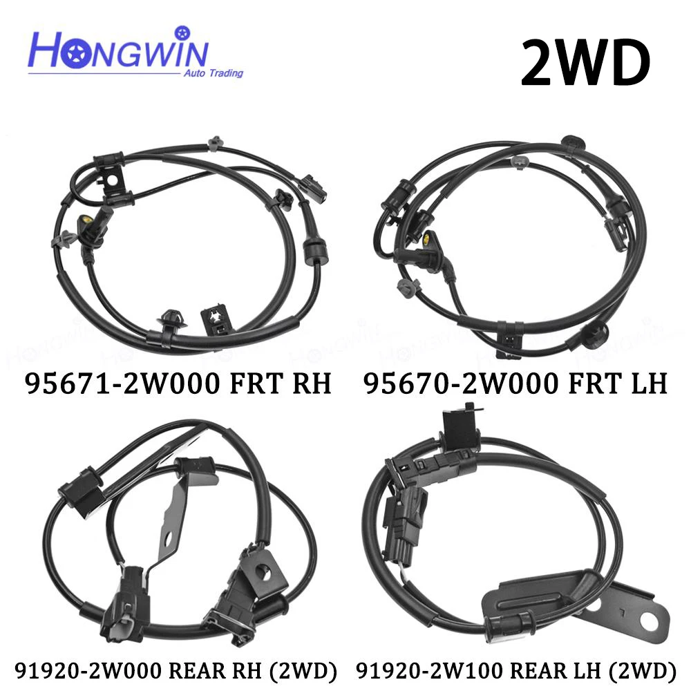 New-Front-Rear-Wheel-Speed-ABS-Sensor-For-13-17-Hyundai-Kia-Santa-Fe ...