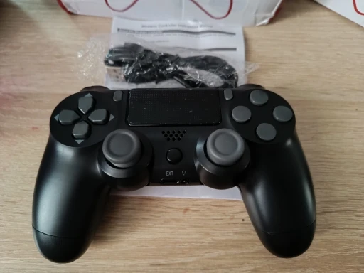 GAMINJA Six-axis With Touchpad Wireless Controller Bluetooth Dual Vibration No Delay Gamepad For ...