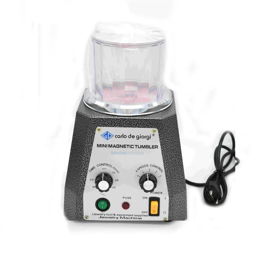 TOPTOS-KT100-Magnetic-Tumbler-Jewelry-Polisher-Finisher-Finishing ...